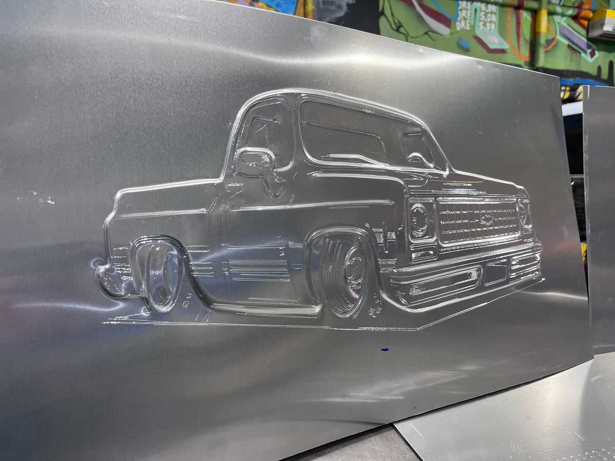 Custom Bead Rolled Sign Art – stlfabshop